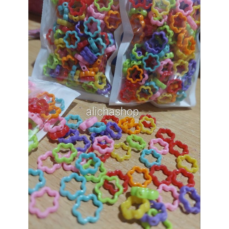 Jual Ring Pandora Bunga / Bintang Warna | Shopee Indonesia