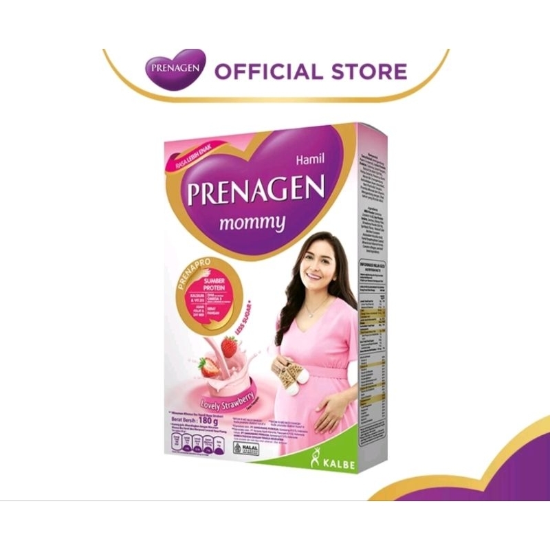 Jual PRENAGEN MOMMY STRAWBERRY DAN VANILLA 180GR | Shopee Indonesia