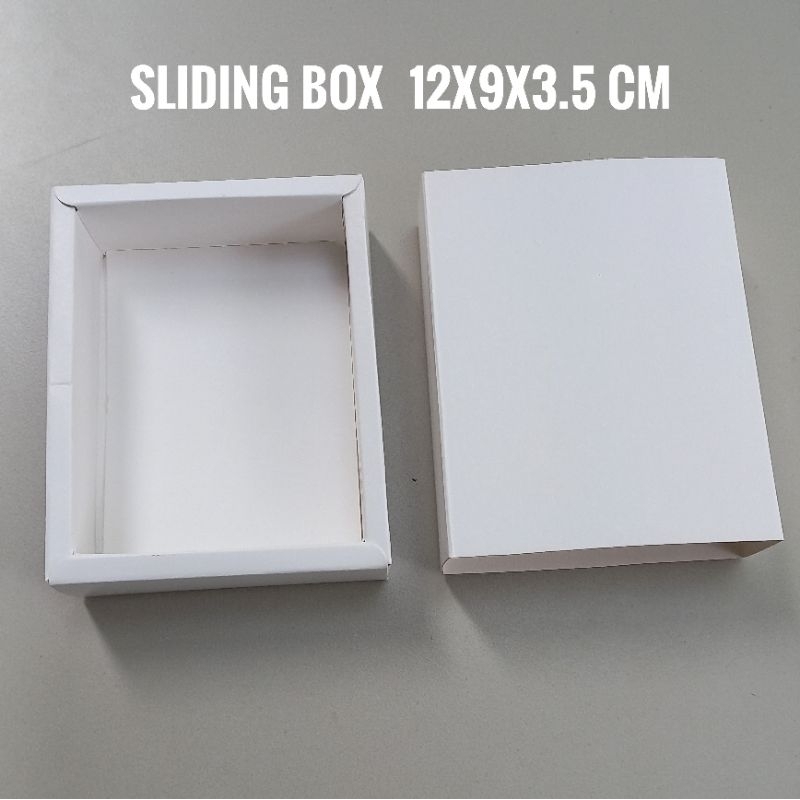Jual SLIDING BOX UK. 12X9X3.5 ALAS DATAR (polos min order 20pcs ...