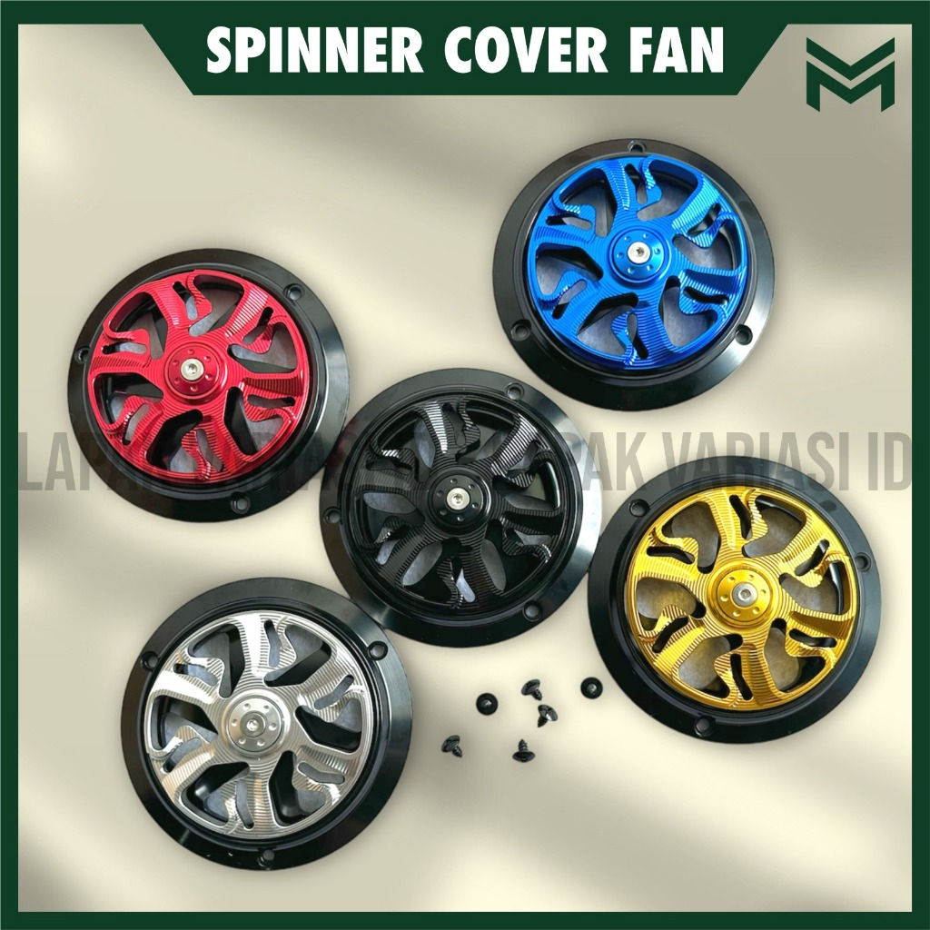 Jual Cover Spinner Kipas Fan NEW Moscow CNC motor Vespa SPRINT BEAT ...