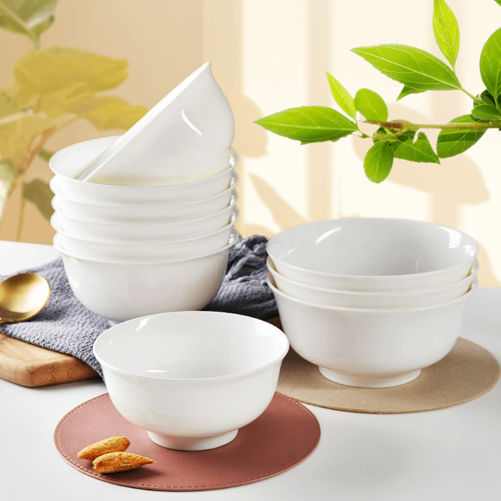 Jual [COD]Set Mangkok Keramik Jepang Polos / Mangkok Set Premium Isi 3 ...