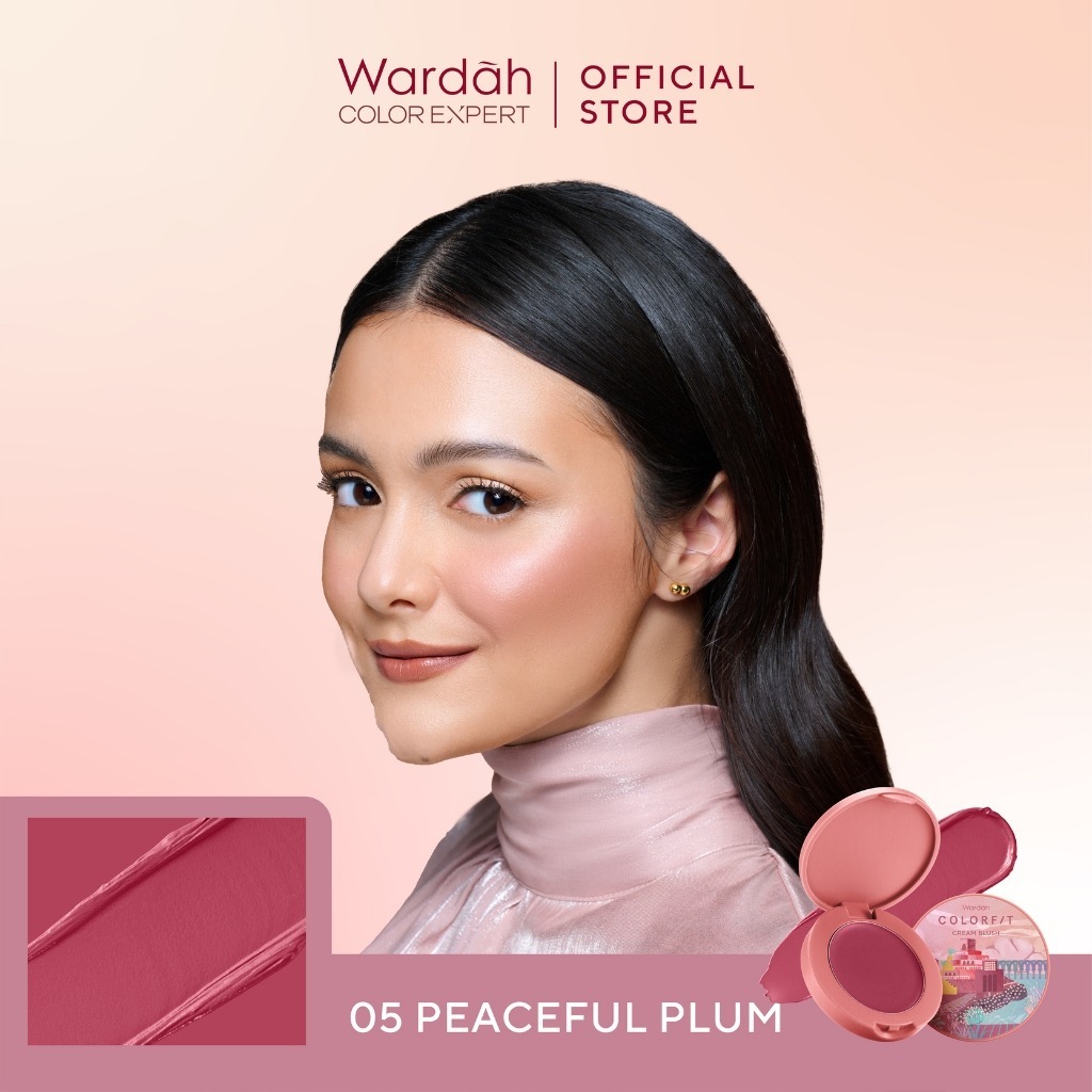 Jual Wardah Colorfit Cream Blus On | Wardah Blush On Padat | Intense & Pigmented | Blush On ...