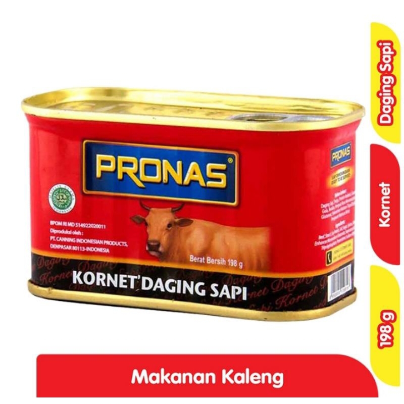 Jual PRONAS Corned Beef 198 g | Shopee Indonesia