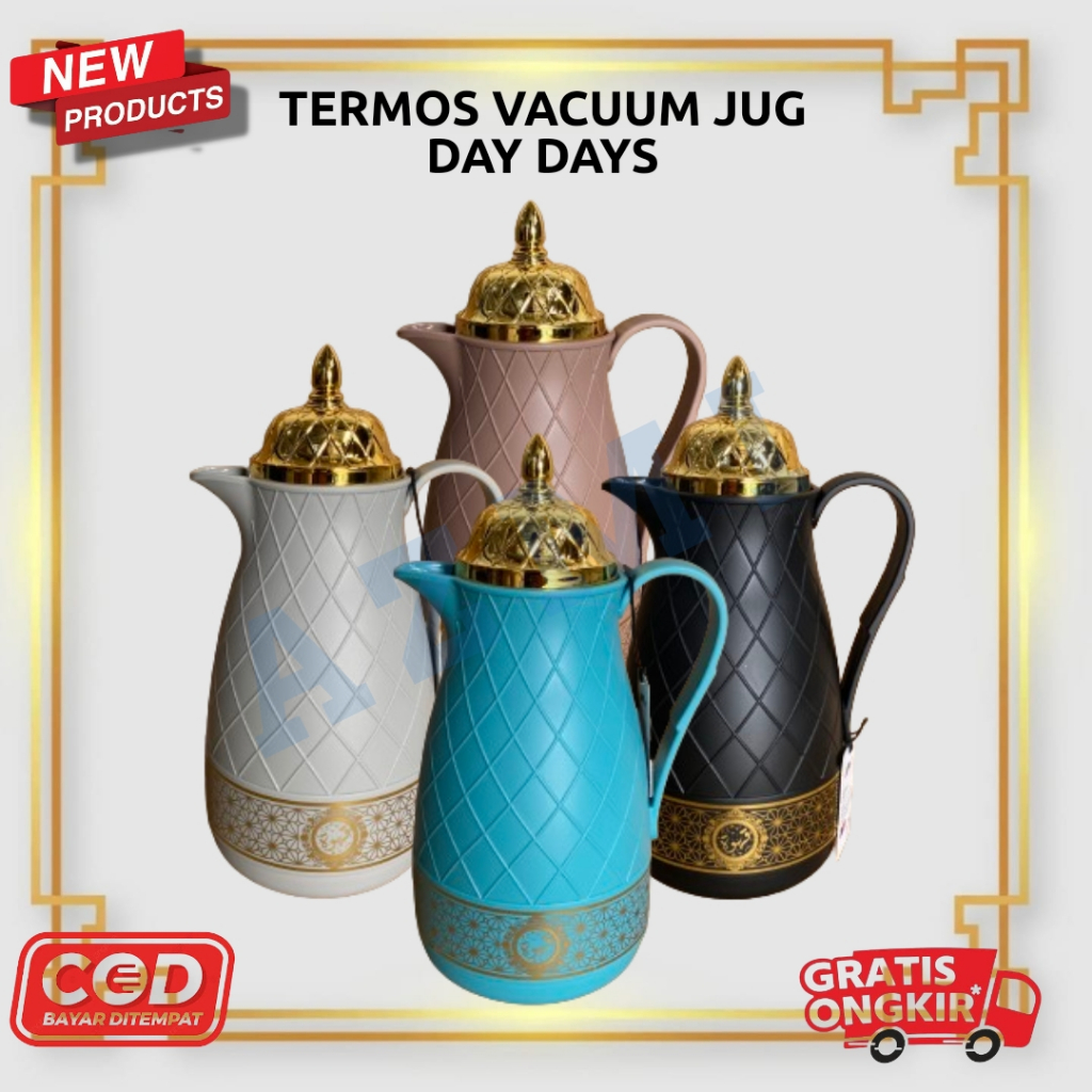 Jual Termos Teko Arab Termos Vacuum Jug Day Days Termos Arab Premium ...