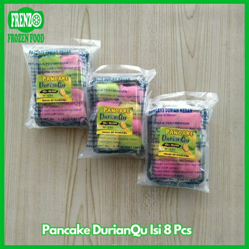 Jual Pancake Durian Mini isi 8 Pcs | Shopee Indonesia