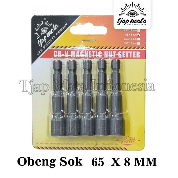 Jual TJAP MATA/CAP MATA Obeng/ Mata Bor Sok Roofing / Baja Ringan 8 x ...
