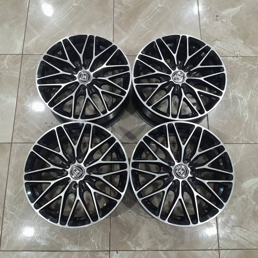 Jual Velg Seken MILANO Ring 16X7 Baut 5 pnp Agya,Calya,Avanza,Xenia ...