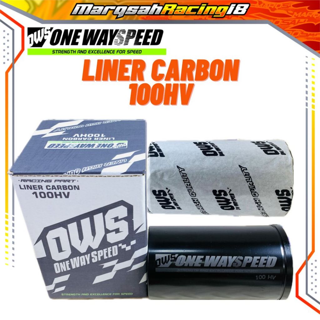 Jual Liner Carbon 100HV Universal 2T 4T Ows Liner Ows SEMI Carbon 100HV MARQSAH RACING18 ...