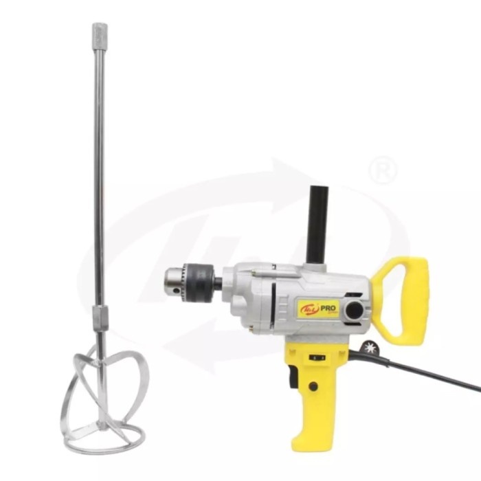 Jual H&L Bor Pengaduk Cat / Adonan Semen JSN8016 Bor Mixer 16mm Mesin ...