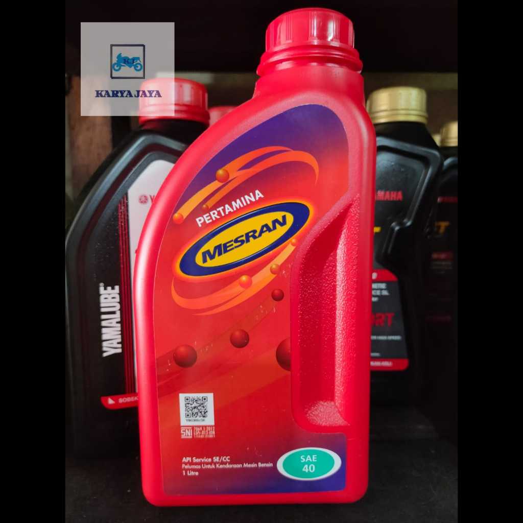 Jual OLI PERTAMINA MESRAN SAE 40 1 LITER | Shopee Indonesia