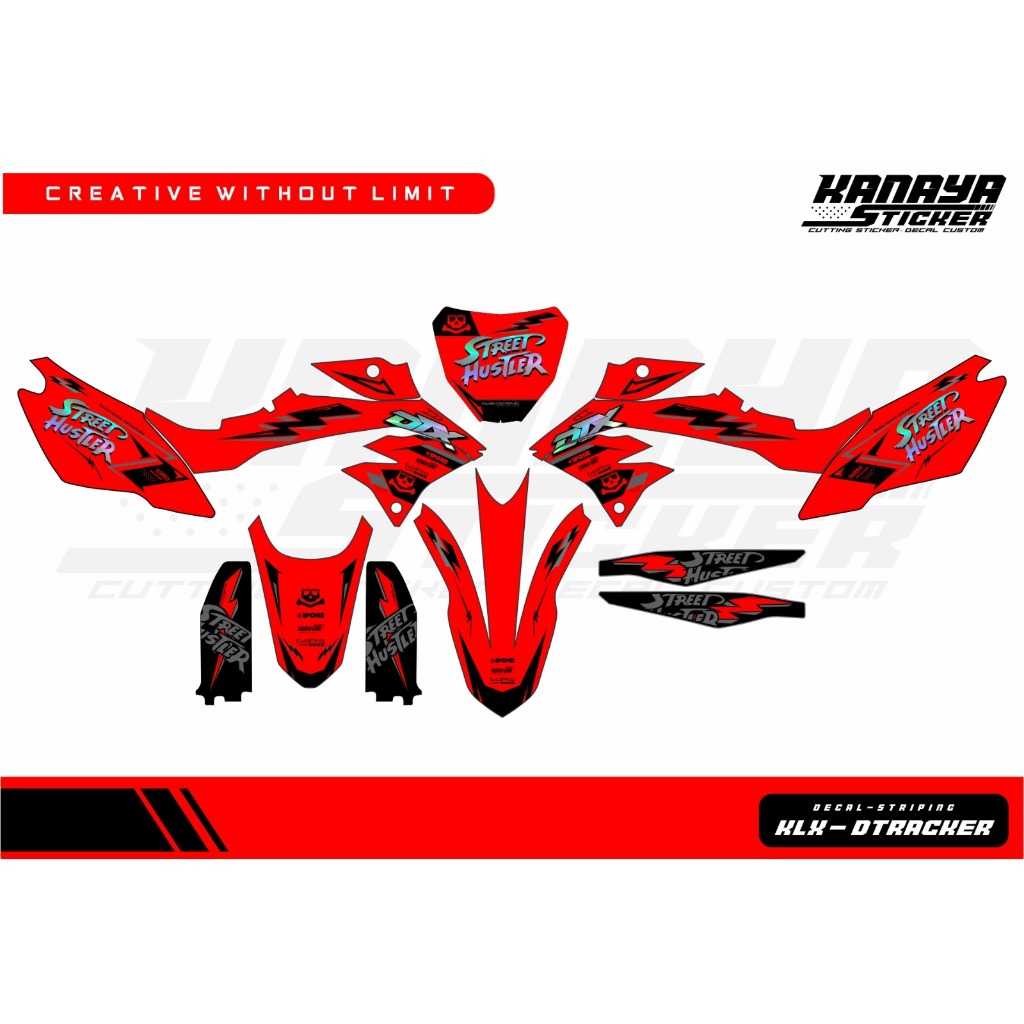 Jual DECAL CRF 150 / STICKER DECAL CRF 150 / DECAL CRF SUPERMOTO HARGA ...