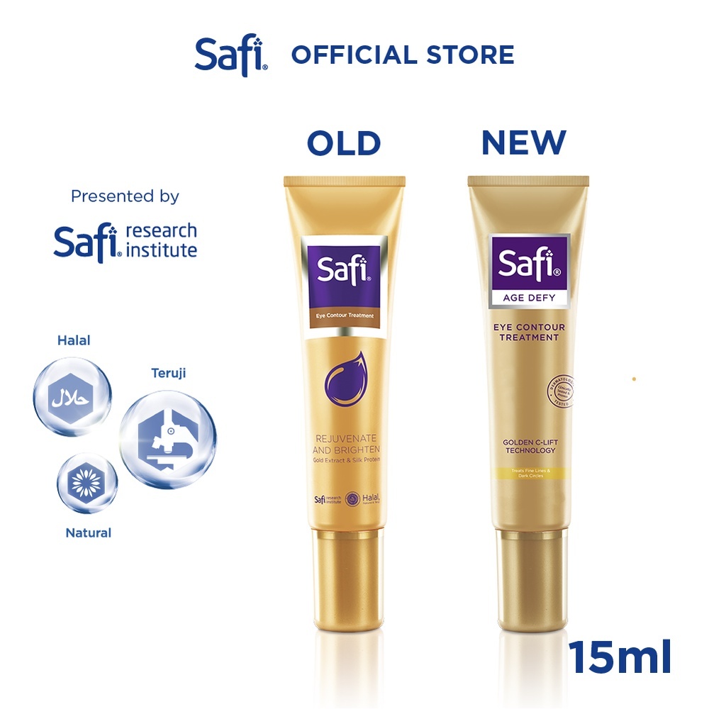 Jual SAFI Age Defy Gold Water Essence/ Serum/ Cleanser/ Youth Elixir ...