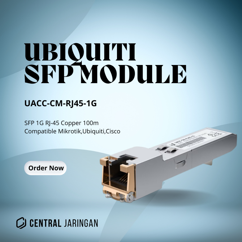Jual UBIQUITI U FIBER SFP TRANSCEIVER MODULE RJ45 UF-RJ45-1G | Shopee ...