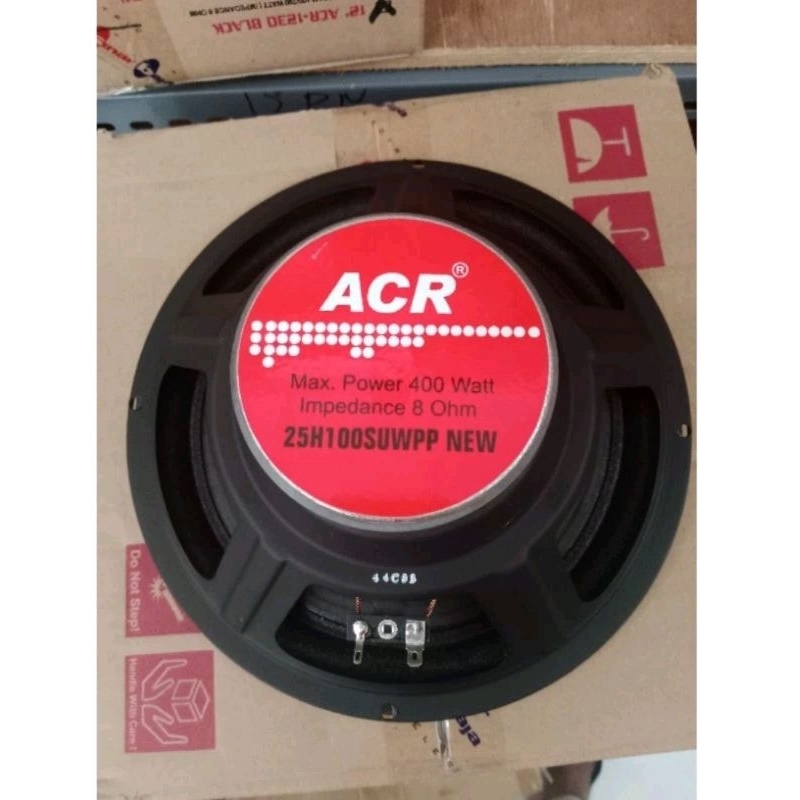 Jual Speaker ACR 10 inch 25H100SUWPP / acr pro 10" 200 watt WOOFER Low ...