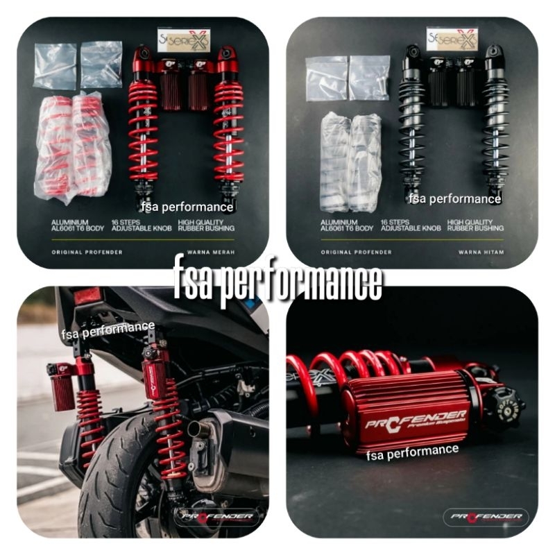 Jual Profender Shock Breaker Belakang Tipe X Series untuk Yamaha Xmax ...