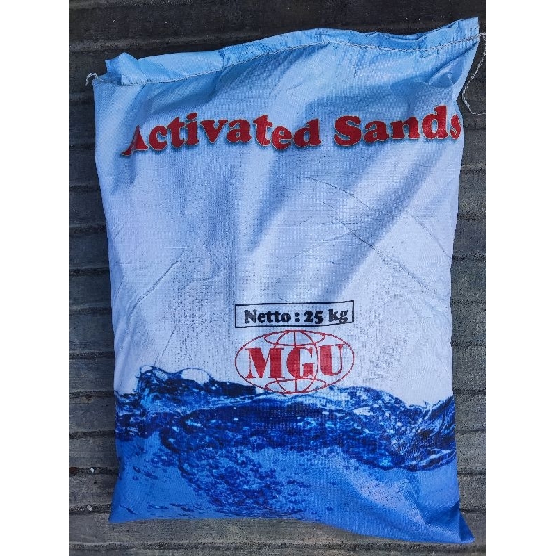 Jual Pasir Aktif / Activated Sand / Media Filter Air 1 Sak 25kg - MGU ...