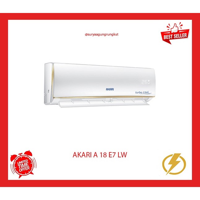 Jual AC AKARI 2 PK 1350 WATT - A 18 E7 LW | Shopee Indonesia
