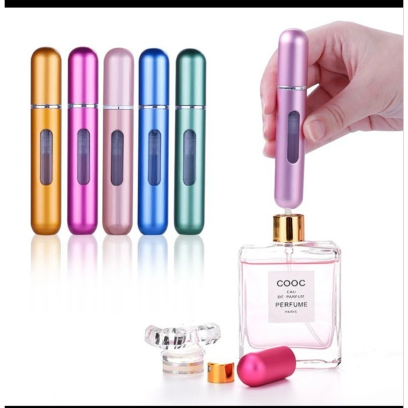 Jual Botol Parfum mini 5ml / Botol parfume isi ulang 5ml | Shopee Indonesia