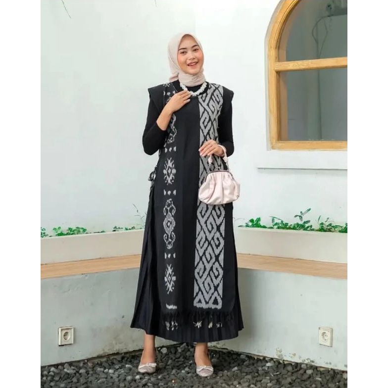 Jual ART U7U7 READY STOK VEST TENUN KALIMANTAN TENUN ASMAT TENUN TALIA ...