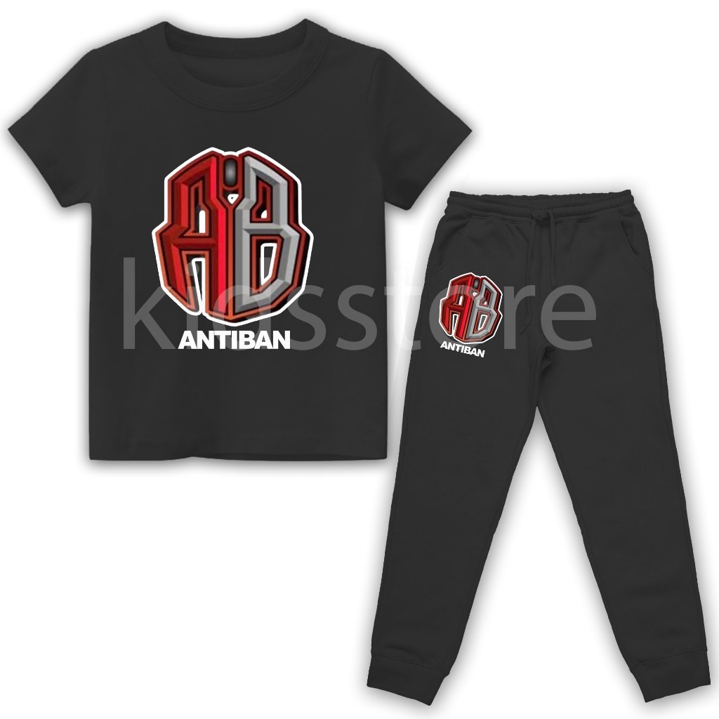 Jual (BISA COD) FREE NAMA SETELAN KAOS DAN JOGER ANAK FF FREE FIRE TIM ...