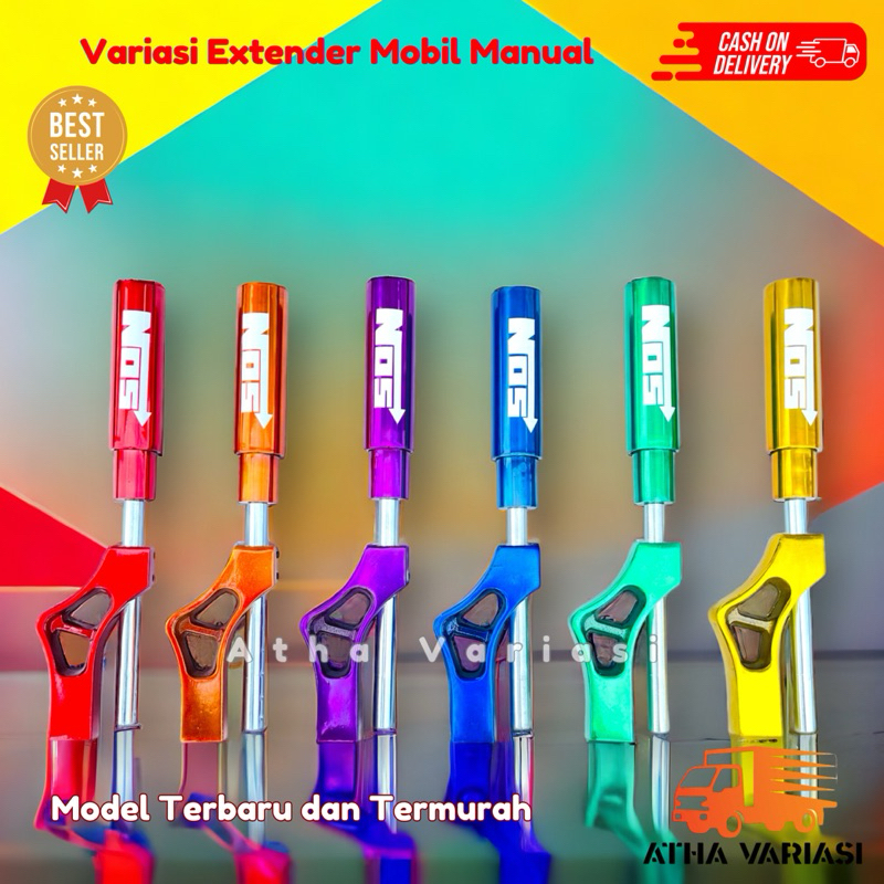 Jual Tongkat persneling Extender Tabung 20-30cm variasi Universal/Mobil ...