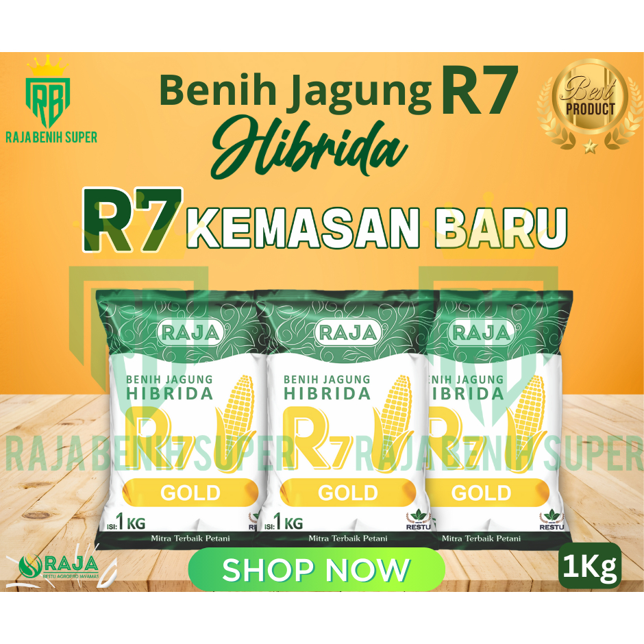 Jual Benih jagung hibrida R7 Gold kemasan 1kg | Shopee Indonesia