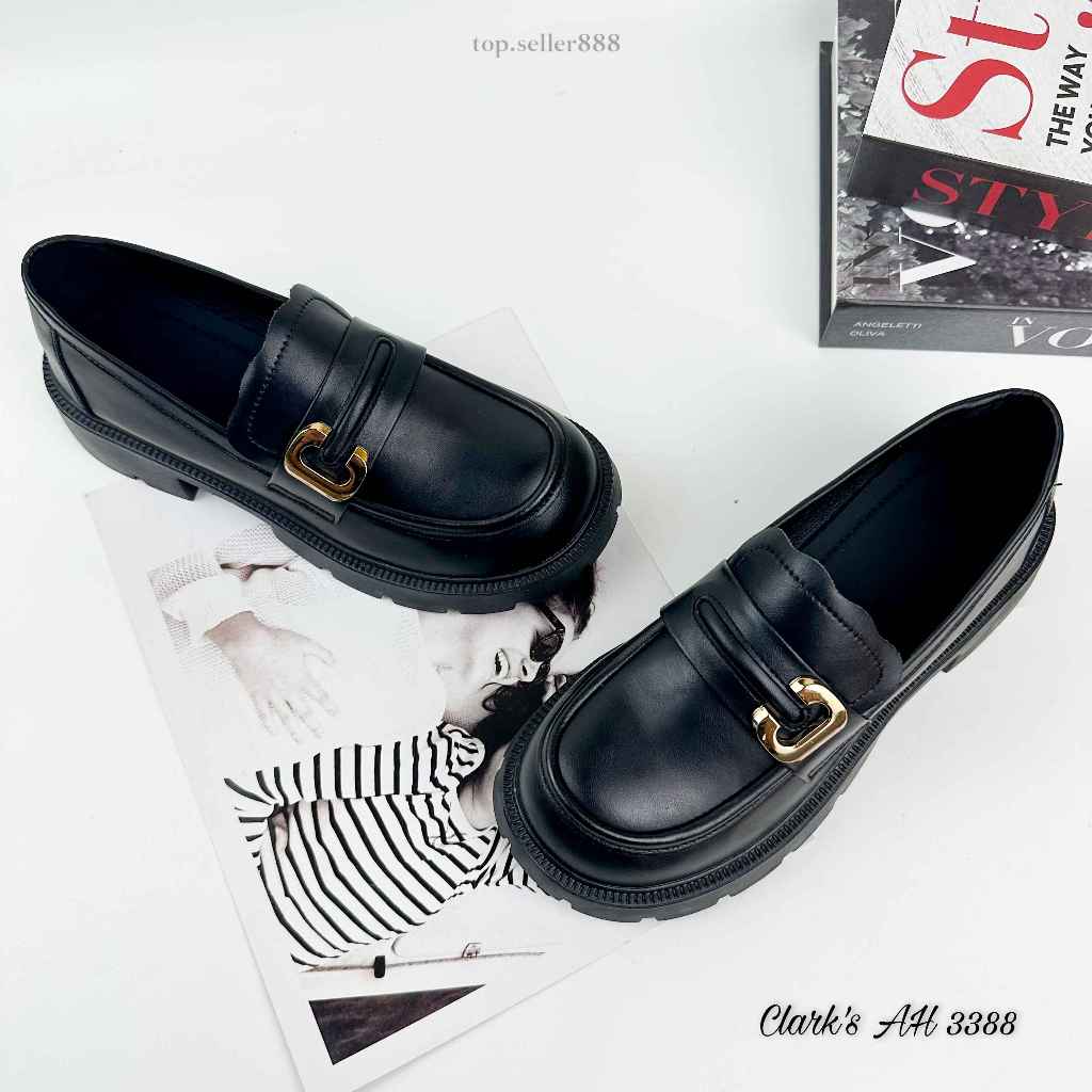 Jual CLARKS Sepatu Docmart Wanita Import Kulit Asli CL 3388 Loafers ...