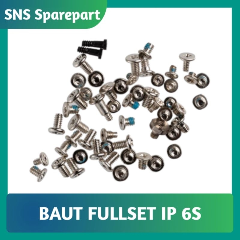 Jual BAUT FULLSET / BAUT SET SCREW IP 6S | Shopee Indonesia
