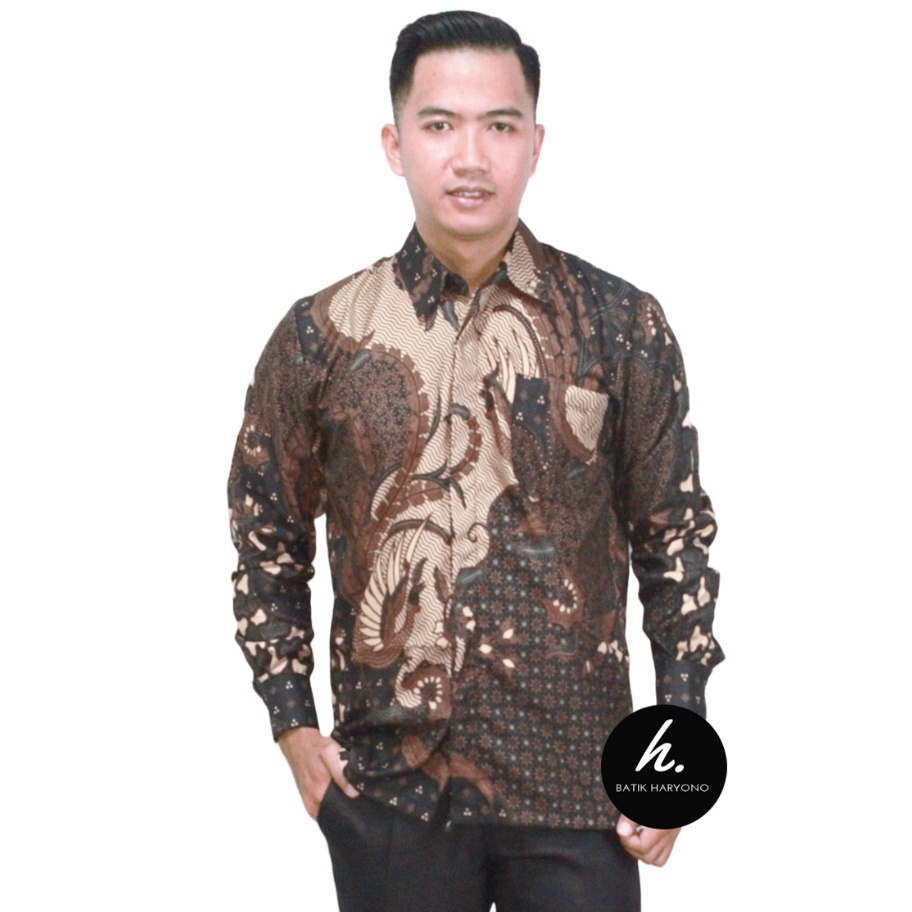Jual Gaya Tanpa Mahal Baju Kemeja Batik Pria Dewasa Murah Lengan ...