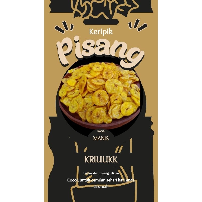 Jual KERIPIK PISANG RAJA NANGKA MANIS, GURIH | Shopee Indonesia