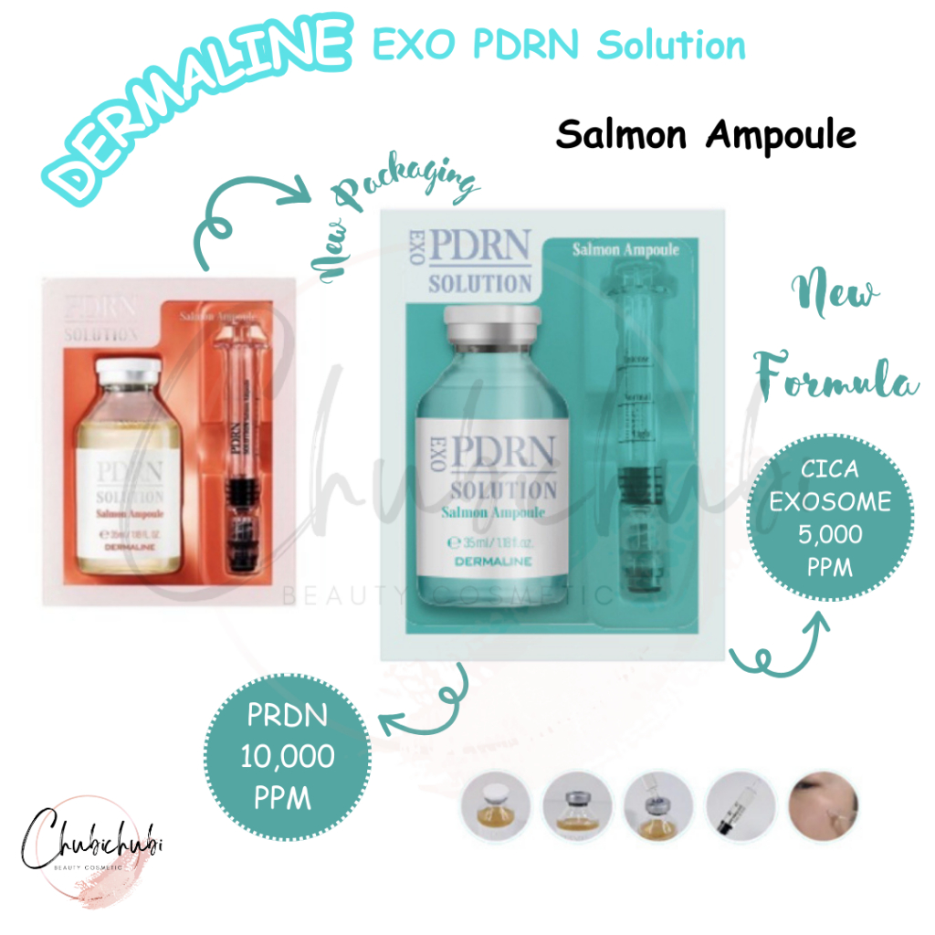 Jual DERMALINE PDRN Solution DNA Salmon Ampoule 35ml | Shopee Indonesia