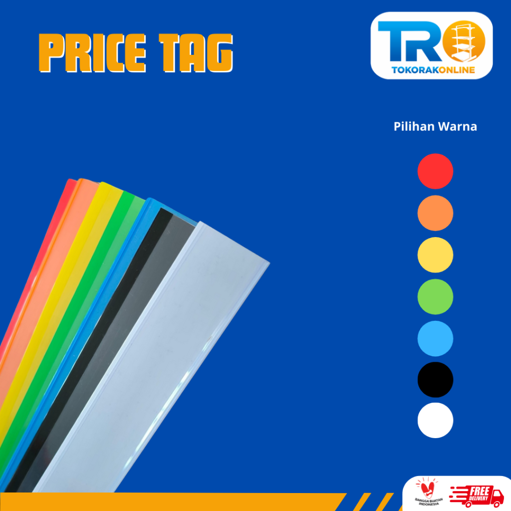 Jual Pricetag/ Mika Label Harga Papan Harga Rak Toko Minimarket Gondola ...