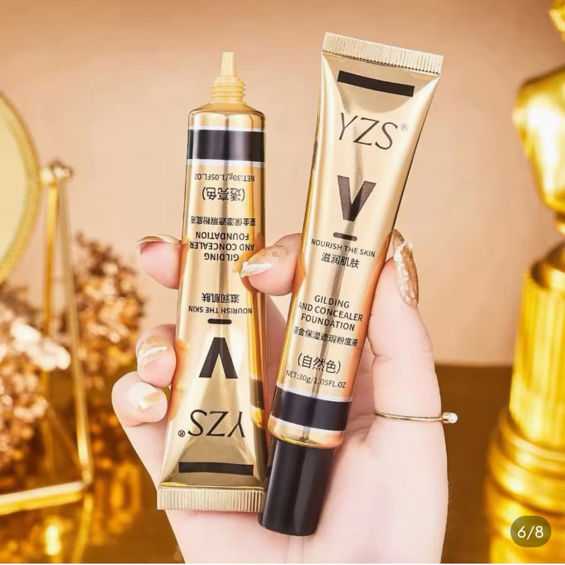 Jual YZS Liquid Matte Foundation Waterproof Oil Control Tahan Lama 24 Jam Full Coverage XX120 ...