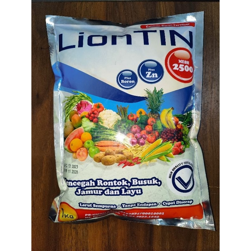 Jual Pupuk Kalsium Liontin Plus Boron Plus Zn kemasan 1 kg | Shopee ...