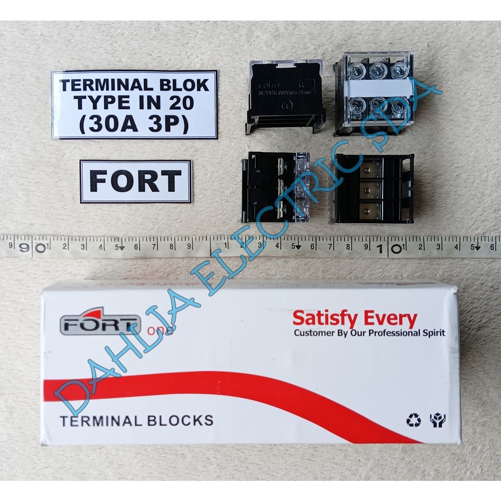 Jual Terminal Blok TYPE IN 20 (30A,3P) | Shopee Indonesia