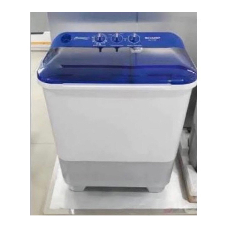 Jual Mesin Cuci Sharp 2 tabung 6,5 kg EST-65 / EST-70 | Shopee Indonesia