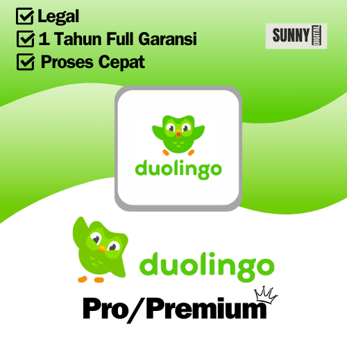 Jual DuoLingo Premium 1 Tahun Full Garansi Termurah | Shopee Indonesia