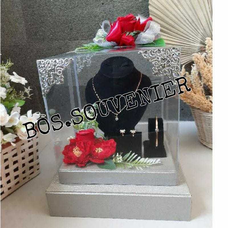 Jual tempat parsel fremfiber 1 kotak sama rustic kayu jati belanda ...