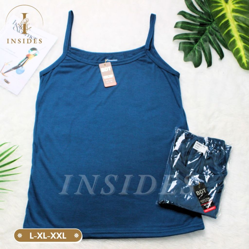 Jual (6Pcs) TANKTOP PREMIUM WANITA / SINGLET TALI BESAR TANGTOP ...