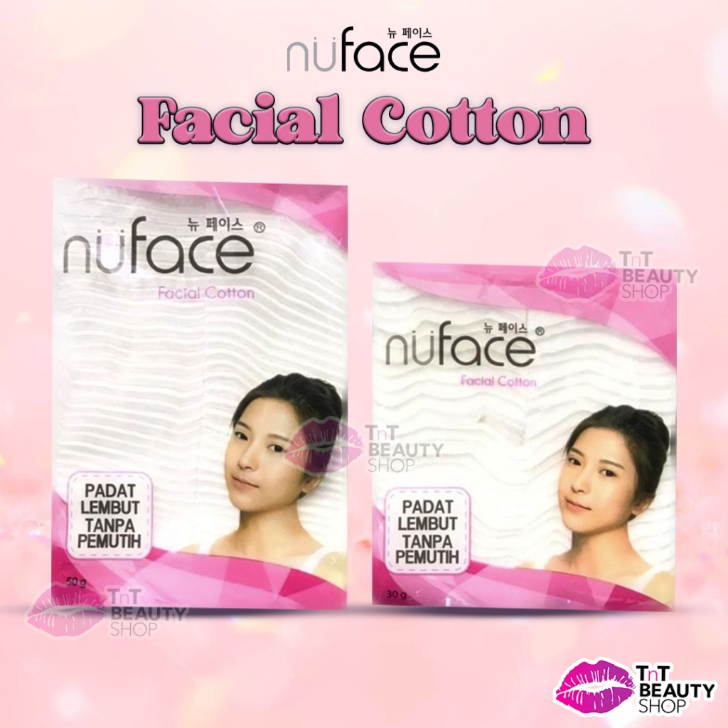 Jual Nuface Facial Cotton - Kapas Kecantikan - Kapas Wajah - 30gr - 50g ...