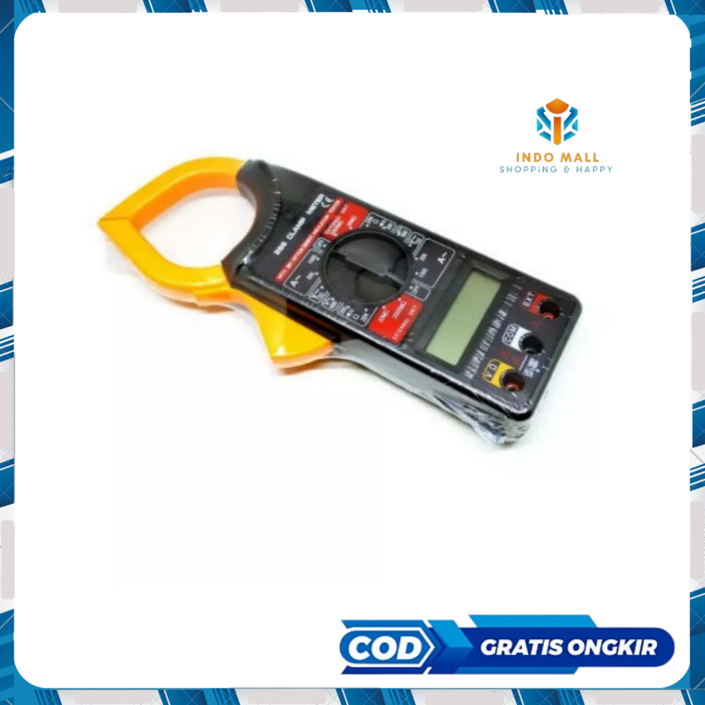 Jual Digital Clamp Multimeter DT266 Tang Ampere / Arus Ohm Volt Meter ...