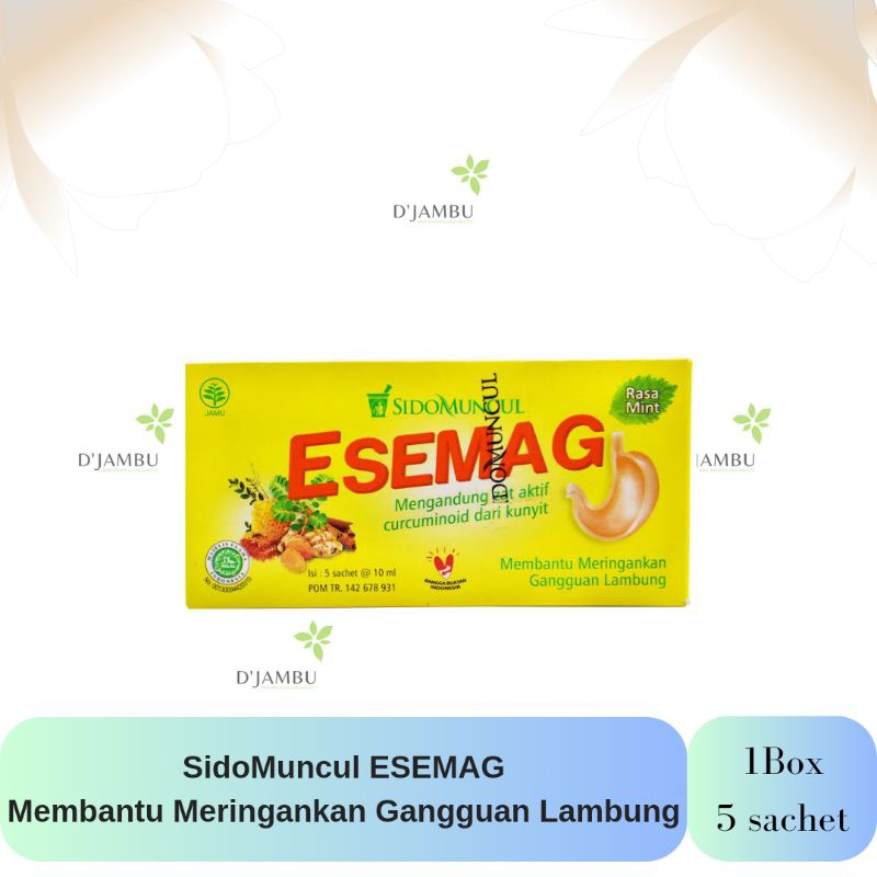 Jual SidoMuncul ESEMAG 1 Dus isi 5 Sachet @10ml | Shopee Indonesia