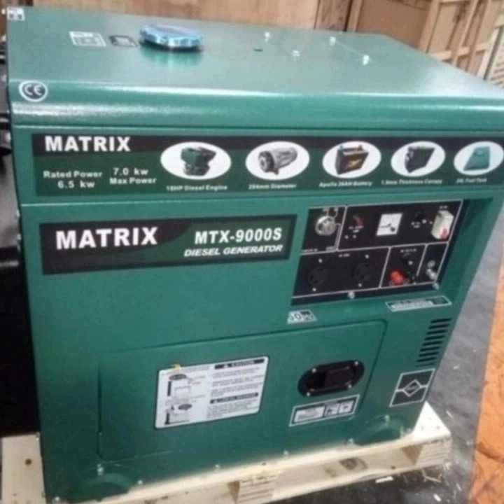 Jual Genset Silent 7000 Watt MATRIX MTX-9000-S Generator Diesel Solar ...