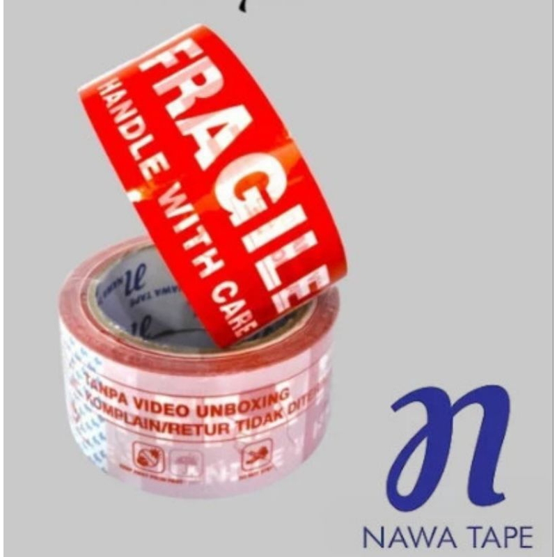 Jual LAKBAN FRAGILE UNBOXING / LAKBAN FRAGILE 45 X 100Y / LAKBAN ...