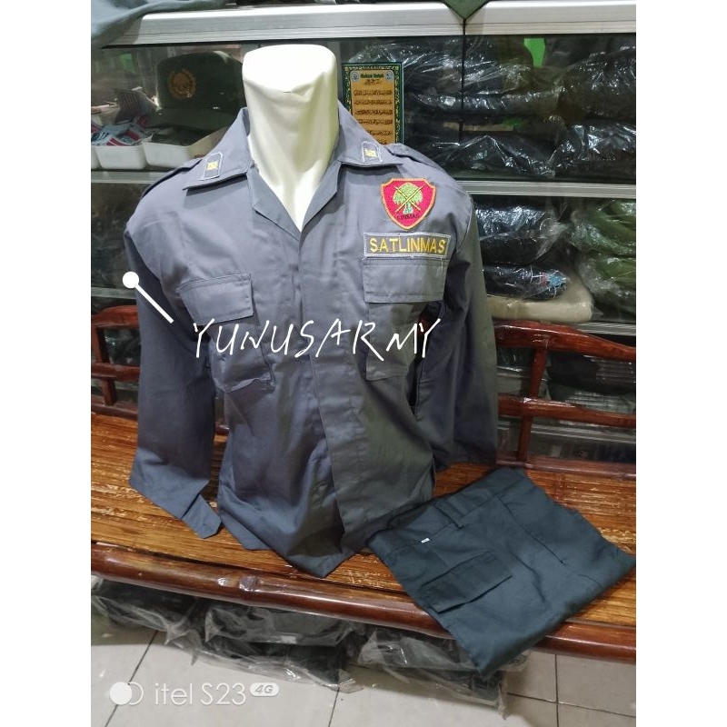 Jual Seragam Satlinmas / Baju linmas terbaru / Setelan Linmas / Baju ...
