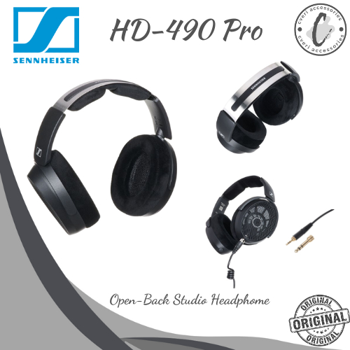 Jual Sennheiser HD490 Pro Professional Studio Headphone Original HD-490 ...