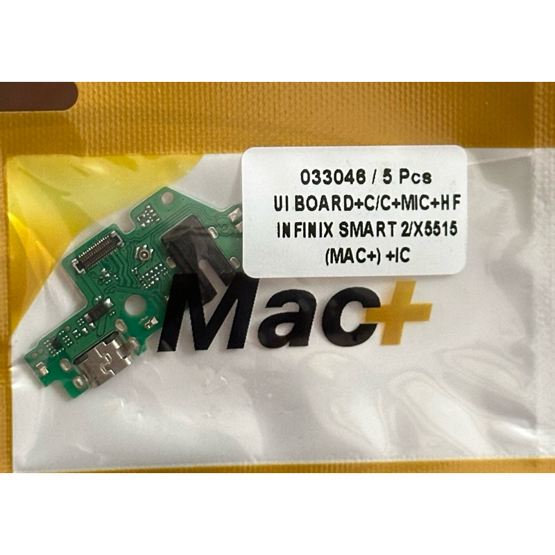Jual papan cas ui board pcb konektor charger+mic infinix smart 2 X5515 ...