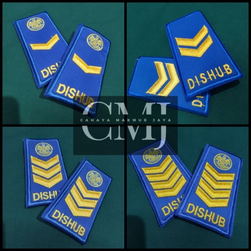 Jual pangkat dishub bordir golongan 2A/2B/2C/2D | Shopee Indonesia