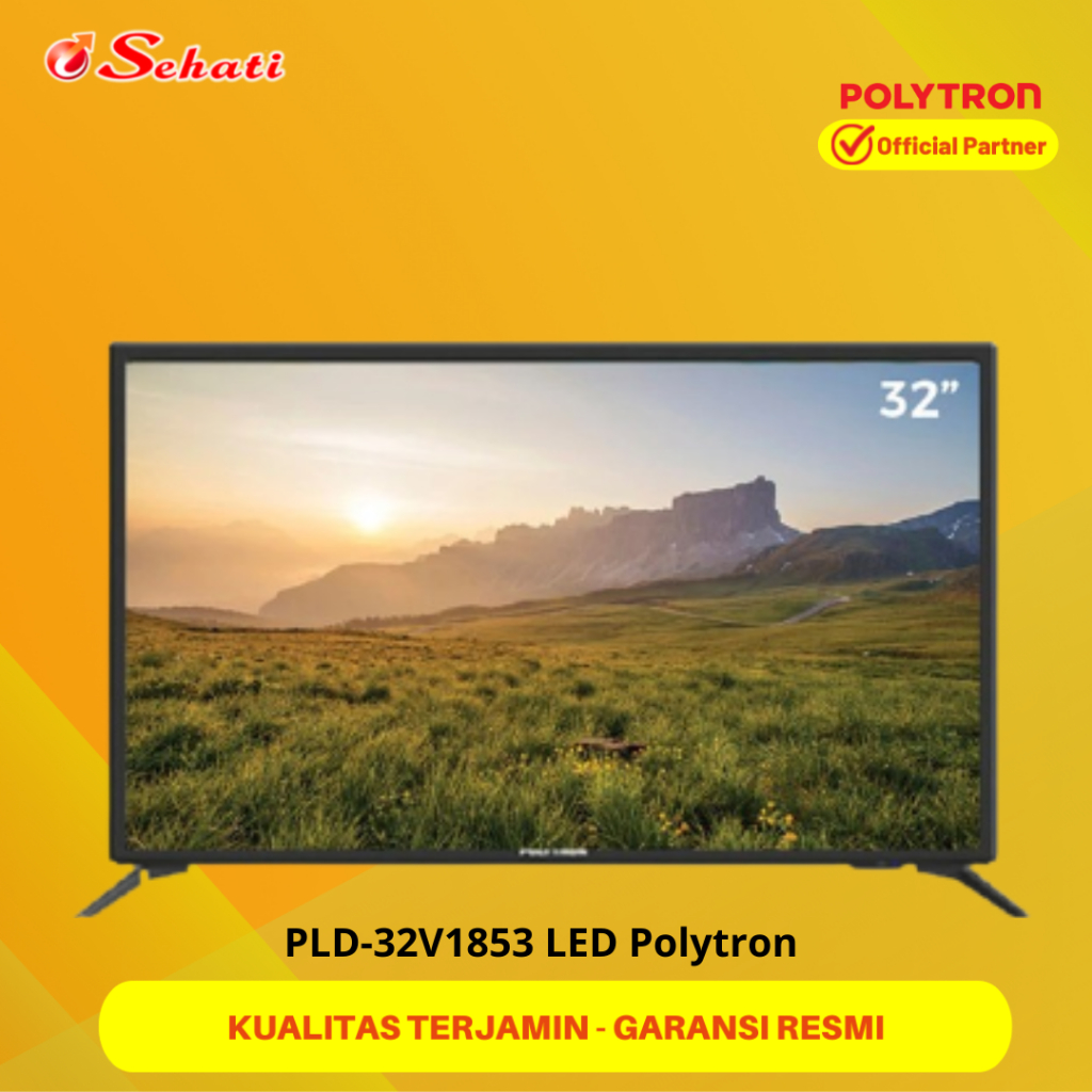 Jual Polytron PLD-32V1853 LED Polytron LED TV [32 Inch] Polytron HD Ready Digital PLD-32V1853 ...