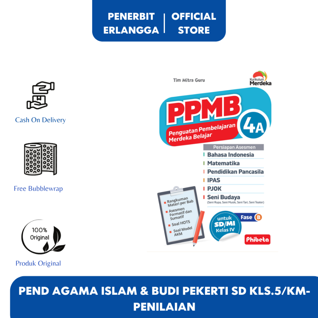 Jual [Erlangga Official] Ppmb: Penguatan Pembelajaran Merdeka Belajar ...